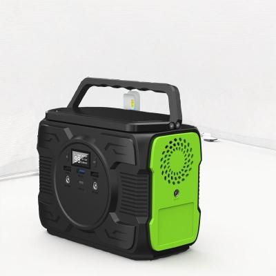 China Estação de armazenamento de energia solar portátil com saída AC de 200W e saída USB à venda