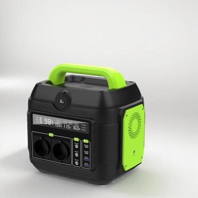 Cina Colore personalizzabile Centrale di accumulo di energia portatile da 600 W per emergenze domestiche in vendita
