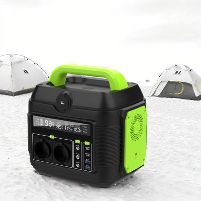 China Outdoor Camping Power Solution 600W Power Station met lithiumbatterie en S6 Output Te koop
