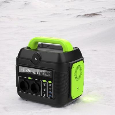 China Outdoor Camping Power Solution 600W Power Station met lithiumbatterie en S6 Output Te koop