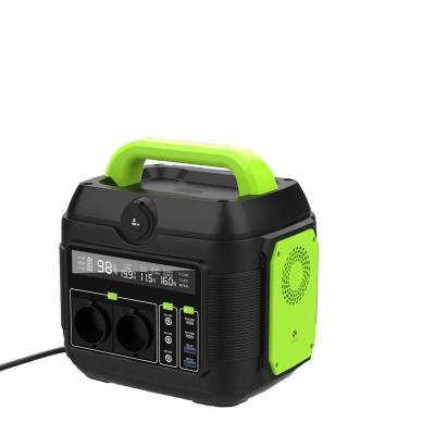 Cina Stazione elettrica portatile di ricarica solare all'aperto con batteria al litio da 600W e pacchetto rimovibile in vendita
