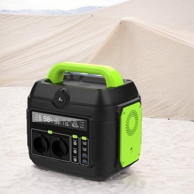 Cina 600W AC110V AC220V Lithium Battery Pack Stazione solare portatile per camper e camper in vendita