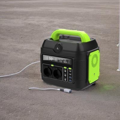 Cina Centrale solare portatile da 600W alimentata da batteria agli ioni di litio e tecnologia MPPT in vendita