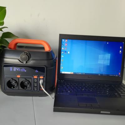 China S6 600W mobiele energie zonne-energiecentrale met lithiumbatterij en sinusgolf Te koop