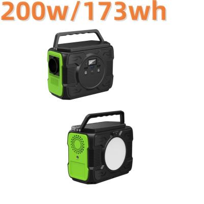 China 200 W ternerische lithiumbatterie campingcentrale voor Zuid-Amerika markt avonturen Te koop