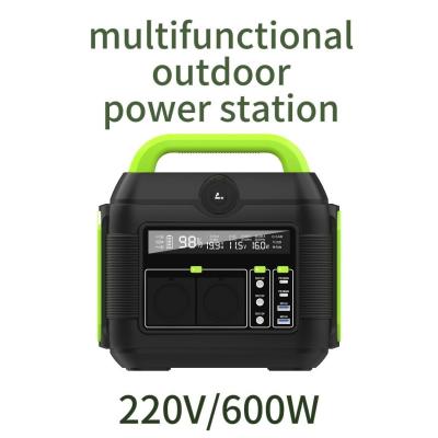 China Un Multifunctionele draagbare 600W laadstation Powerbank voor buitenliefhebbers Te koop