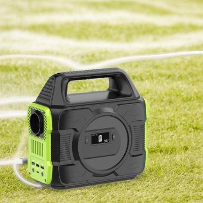 Cina Centrale elettrica portatile da 288wh con inverter di onde sinusoide puro da 300W e batteria al litio in vendita