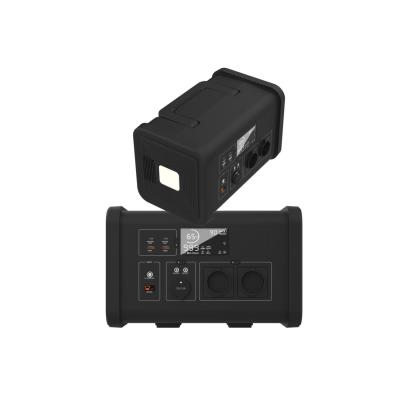 China 700W wisselstroom uitgangsvermogen Draagbare elektriciteitscentrale voor LiFePO4 Te koop