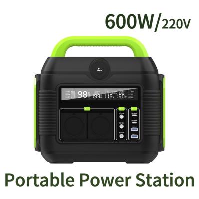 China Adventure Camping Essential 600W Outdoor Draagbare Powerbank met aanpasbare kleur Te koop