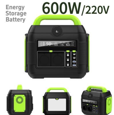 China S6 Onthullen LCD-scherm 500W Mini Draagbare Power Station voor het opladen van Laptop en telefoon Te koop