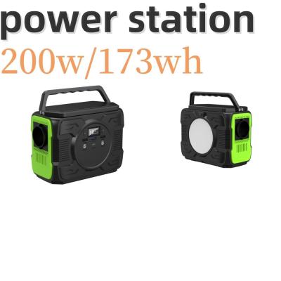 China Mini-omvormergenerator van 200 W met ternaire lithiumbatterie en 12V/200-300A Ec5-uitgang Te koop