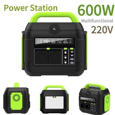 Китай Портативная электростанция 600W 576wh MPPT AC Power Bank для кемпинга и удаленных мест продается