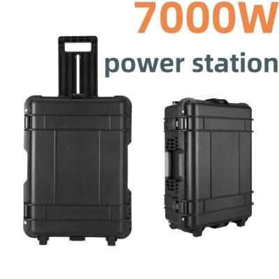 Китай Сплав ABS ST-70 2024 портативная электростанция солнечный генератор 3000W 4000W 5000W 6000W 7000W продается