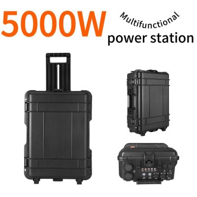 Китай 5000 Вт портативная электростанция USB/Type-C 18 Вт Макс для автомобильного кемпинга и самостоятельного вождения продается