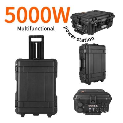 Китай AC Pure Sine Wave 2000W Солнечная зарядка портативная электростанция для приключений на открытом воздухе продается