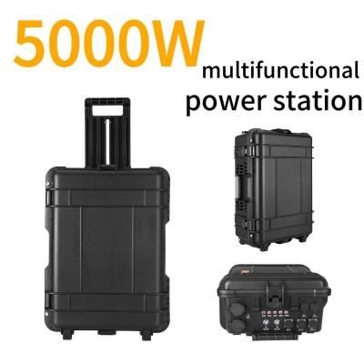 Cina 8000W di potenza massima Centrale solare portatile 2000W 220V 2000wh alimentazione di emergenza in vendita