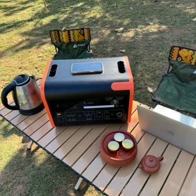 中国 欧州連合 ACソケット 2000W 2048wh 携帯電源ステーション 2方向高速充電UPS 販売のため