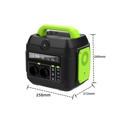 Cina Generatore solare portatile professionale 600W 576Wh / 14.4V / 40Ah / 160000mAh con MPPT in vendita