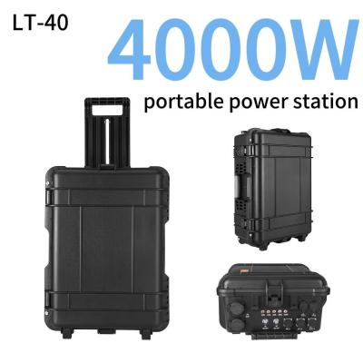 中国 LT-40 4000W 太陽光発電システム,AC 110V 220V出力と1000Wバックアップパワー 販売のため