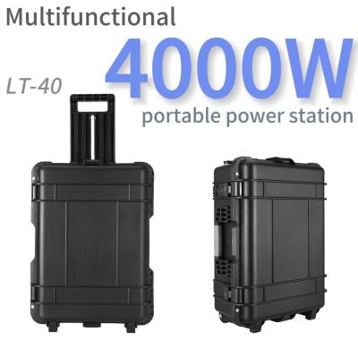 中国 4000W LiFePO4 ラップトップ バッテリーと 3000W ポータブル 発電所 充電時間 6-7h 販売のため