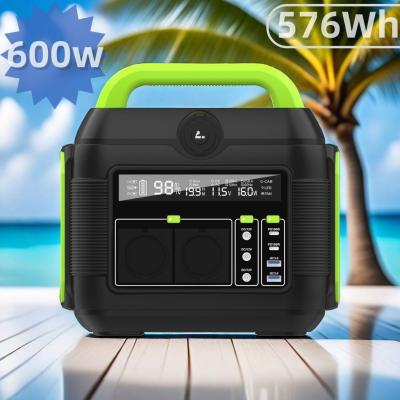 Cina S6 Centrale elettrica portatile generatore solare da 600W per la ricarica di droni laptop telefono cellulare in vendita