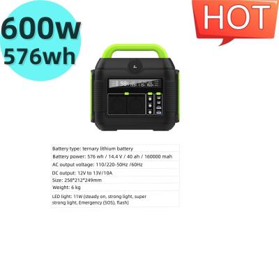 Cina Generatore solare portabile silenzioso da 600W per campeggio all'aperto in vendita