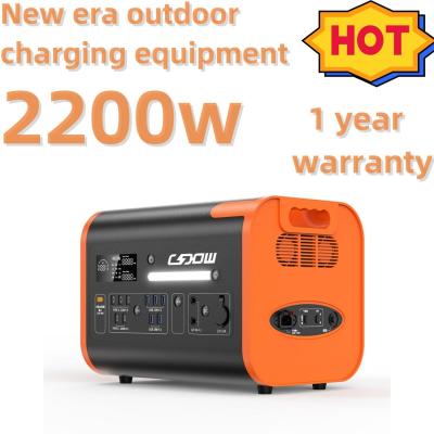 Cina 2000W/2200W/2400W Generatore solare portatile Lifepo4 per stazione di ricarica di emergenza in vendita