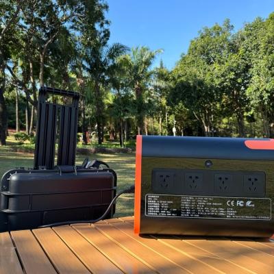 China Gerador solar recarregável de bateria de lítio de 2200 W para estações de emergência e portáteis à venda