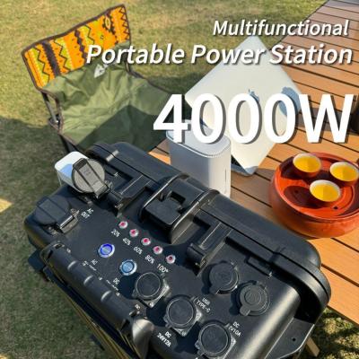 Cina Stazione di alimentazione portatile di 4000W AC Puro Sine Wave Output e Display a prova di esplosione in vendita