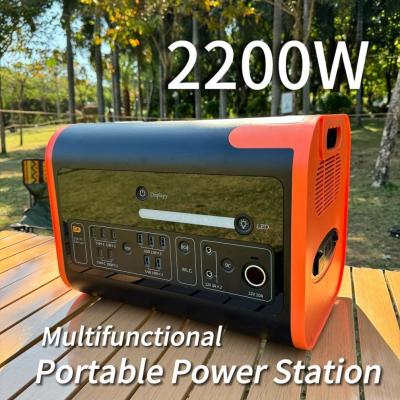 Cina AT22 2200W/2048wh/40ah LiFePO4 Generatore solare di accumulo di energia per centrale elettrica portatile in vendita
