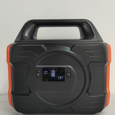 Cina EU AC Socket Home Emergency Lighting Stazione elettrica mobile Generatore solare portatile da 300W in vendita