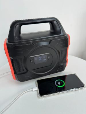 Cina EU AC Socket Home Emergency Lighting Stazione elettrica mobile Generatore solare portatile da 300W in vendita