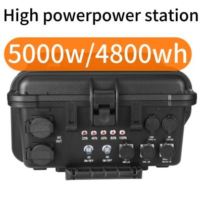 Cina Centrale elettrica portatile multifunzione da 5000W con batteria LT-50 al litio e al fosfato di ferro in vendita