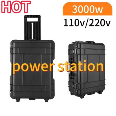 China Design portátil gerador solar de 3000W 4000W Estação de energia de emergência doméstica ao ar livre à venda