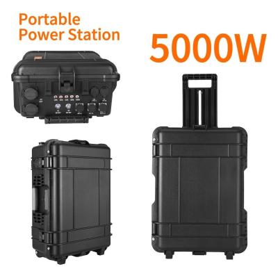 Cina Generatore di energia di 5000W Camping Lithium Portatile Stazione solare con LT-50 in vendita