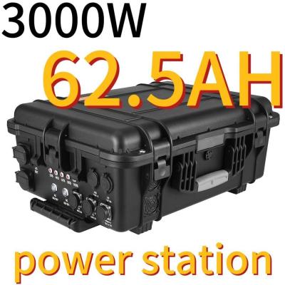 China 3000W62.5ah Estação de Energia Portátil de Emergência ao Ar Livre para Mercados do Leste da Ásia à venda