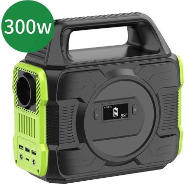 Cina Batteria al litio 300W 288Wh Stazione elettrica multifunzionale portatile con display LCD in vendita