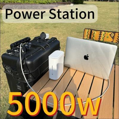 Cina Centrale elettrica mobile a onde sinusoidali pure di grande capacità 5000W/7000W per avventure all'aperto in vendita