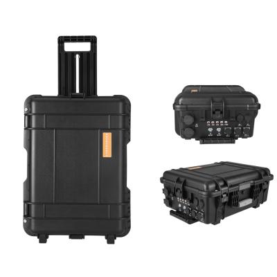 Cina 3000W USB/Yype-C 18W Max portabile stazione di banca di energia solare con pull rod duratura in vendita