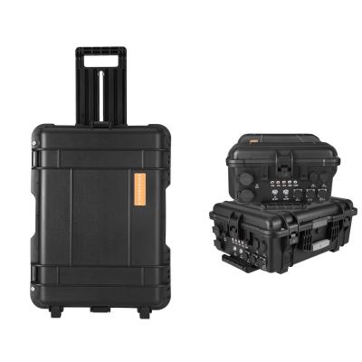 Cina 3000W USB/Yype-C 18W Max portabile stazione di banca di energia solare con pull rod duratura in vendita