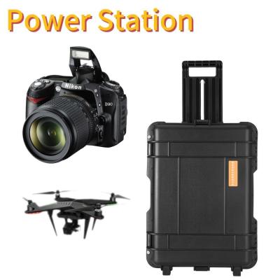 China Draagbare zonne-energiecentrale Uav 3000W 62.5ah Noodgenerator met 6s Quick Fire Te koop