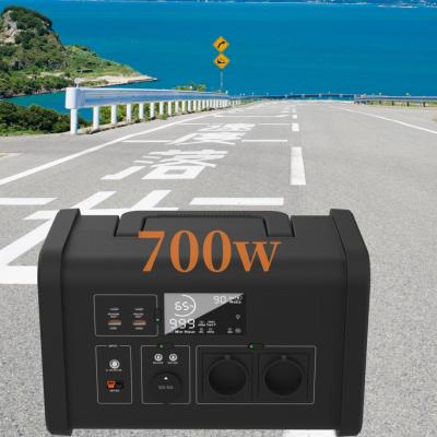 China 700W zonne-energiegenerator uw beste keuze voor buiten kamperen draagbare energiecentrale Te koop