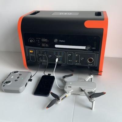 Cina 2200W 2048wh Sistema portatile di inverter per generatore solare con tensione di uscita di tipo C in vendita
