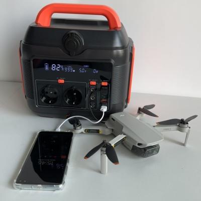 Китай 600 Вт портативный солнечный генератор с выходом USB DC AC Type-C Мобильная электростанция MPPT продается