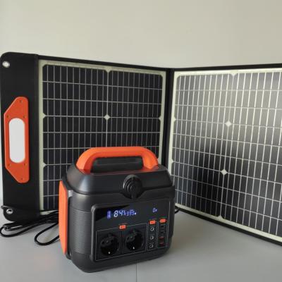 中国 600W携帯太陽光発電機 タイプCUSB DC AC出力 モバイル発電所 MPPT 販売のため
