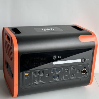 China Verkoop 2200W hoogcapaciteit lithiumbatterie draagbare elektriciteitscentrale voor snel opladen Te koop