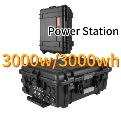 China 3000W Outdoor RV/Van Camping Emergency Inverter Mobile Power Station Draagbare trekstang en katrol Te koop