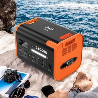Cina Stazione elettrica portatile all'aperto con inverter di onde sinusoide puro e tutte le prese di uscita AC in vendita