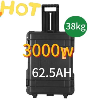 Китай Чистая синусная волна 3000W/3000wh Мобильное энергоснабжение для портативной электростанции БПЛА продается