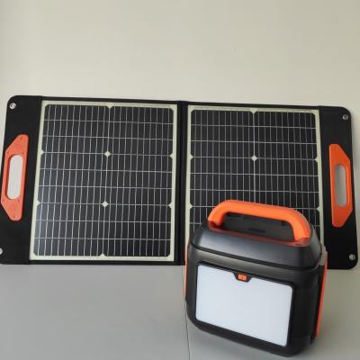Cina Stazione elettrica mobile all'aperto con pannelli solari da 600W e uscita sinusoidale in vendita
